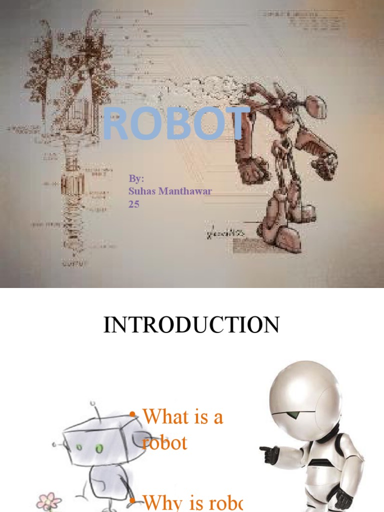 Understanding Robot Components and Functions | PDF