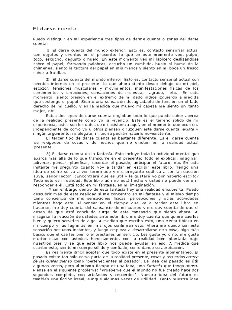 Dinámicas de Grupo El Darse Cuenta Escuchando Lo Que Nos Rodea y Otros ...