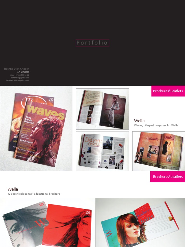 Rachna Dixit Chader: Art Director Portfolio | PDF | United Arab ...
