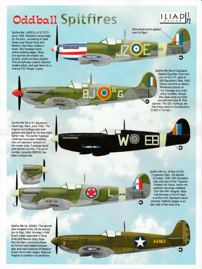 Img 20180422 0001 | PDF | Supermarine Spitfire | Wing Configurations