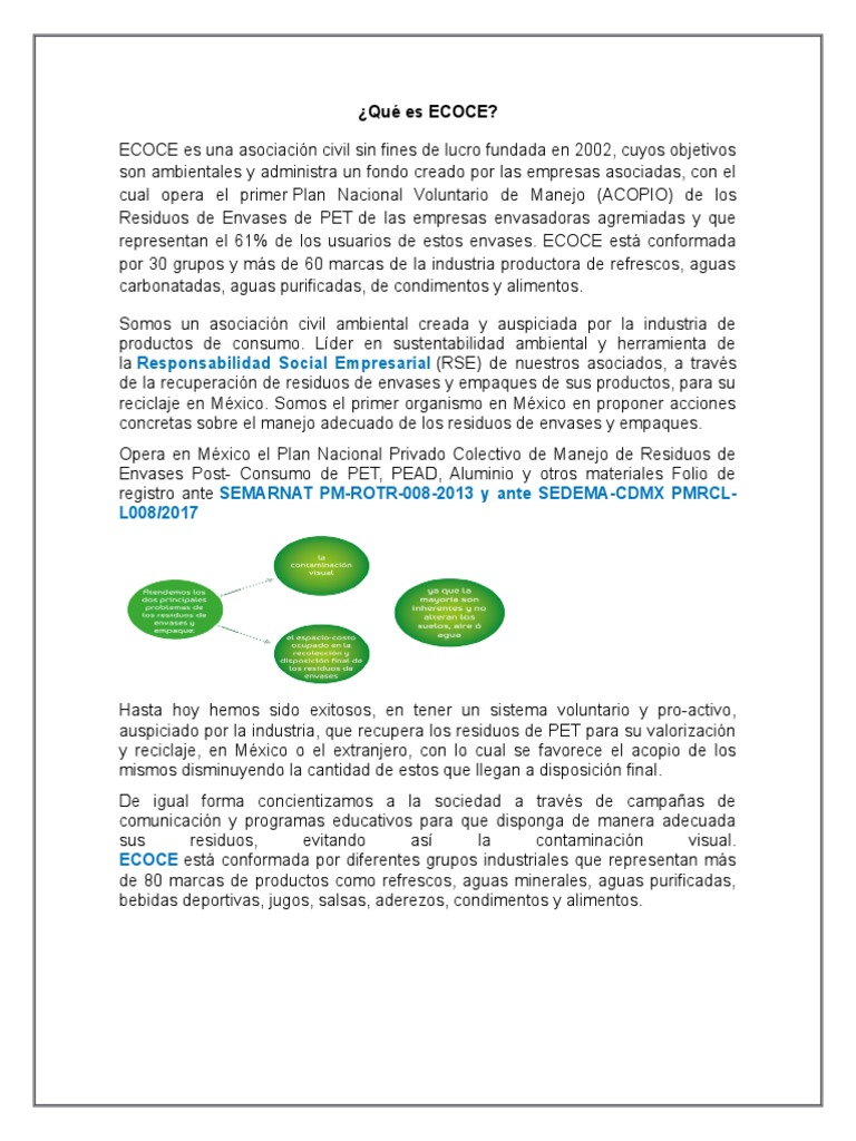 Act 13 Qué Es ECOCE | PDF