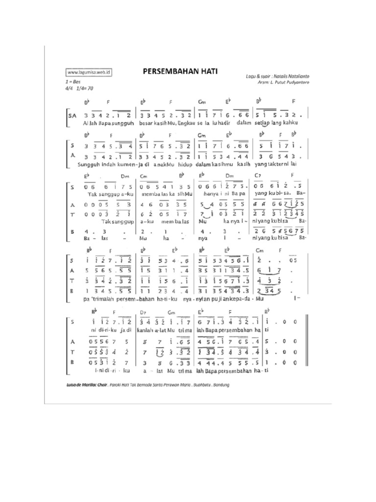 Persembahan Hati | PDF