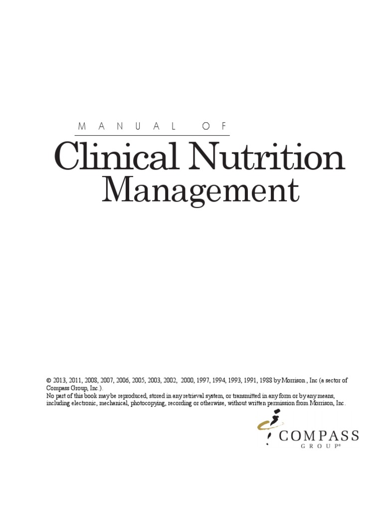 Clinical Nutrition Management | PDF | Food Energy | Nutrition