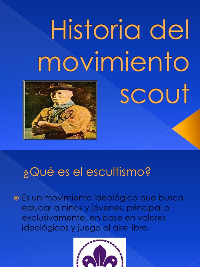 Historia del Escultismo Scout | PDF | Ciencias sociales | Historia