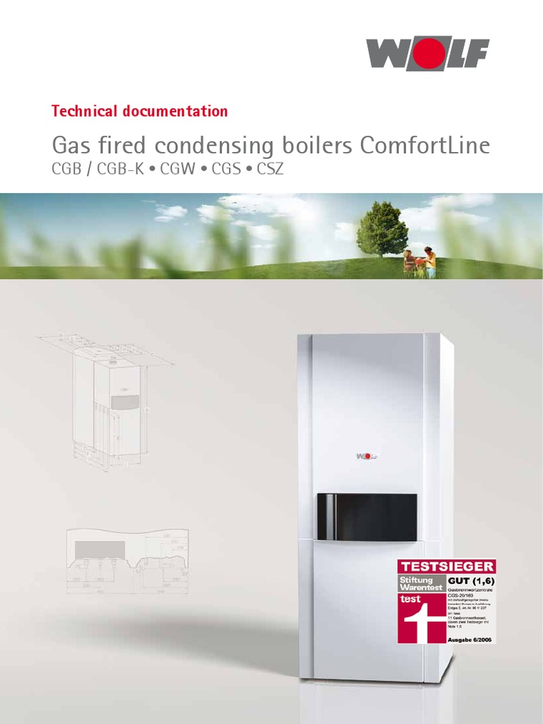 Brosura Wolf CGB Cgs CGW CSZ GB | PDF | Hvac | Boiler