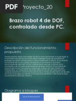 Brazo Robotico Simulacion Arduino | PDF