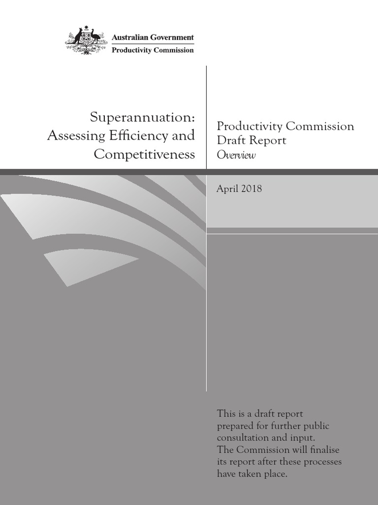 Superannuation Assessment Draft Overview | PDF | Pension | Asset Allocation