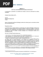 Modelo Carta de Intencion | PDF | Universidad | Publicidad