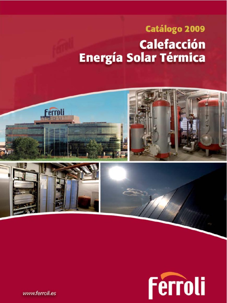 FERROLI | PDF | Caldera | Energía solar
