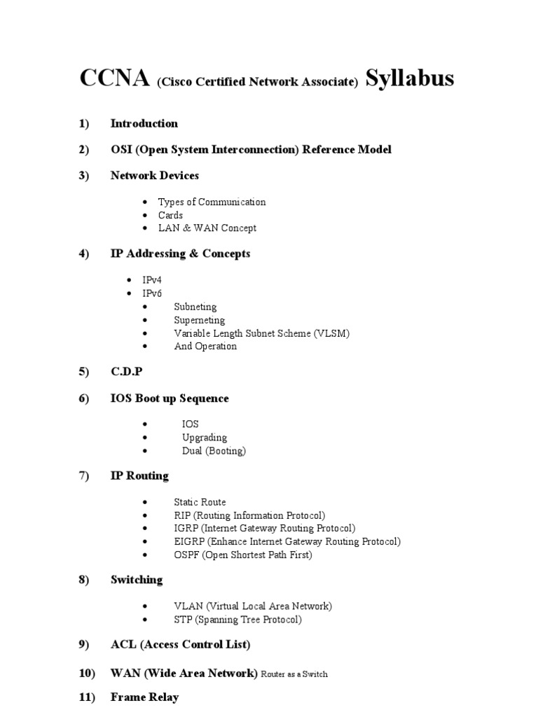 Final CCNA Notes | PDF | Network Switch | Ip Address