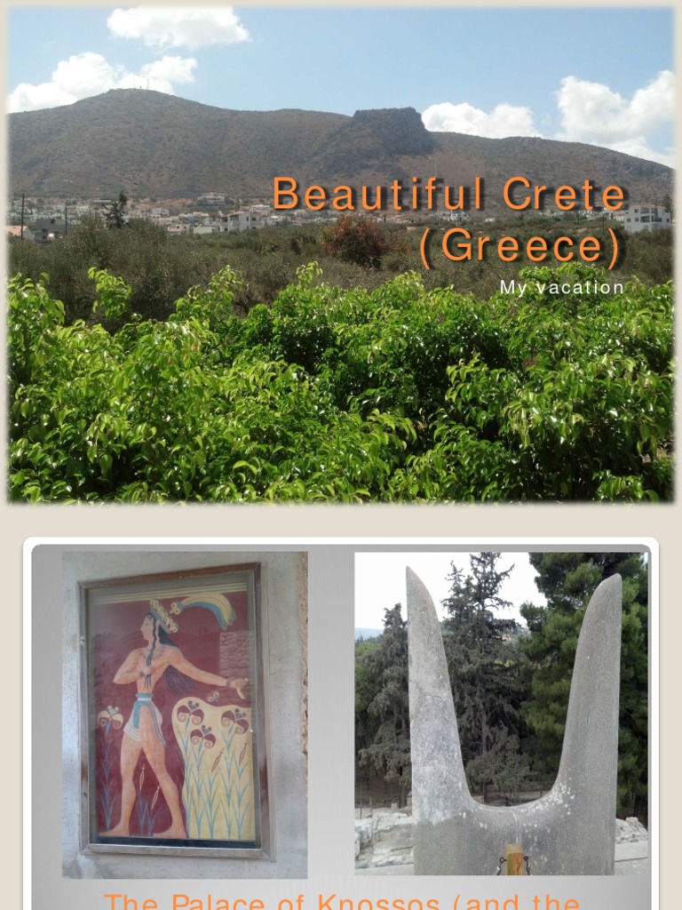 Beautiful Crete (Greece) : My Vacation | PDF