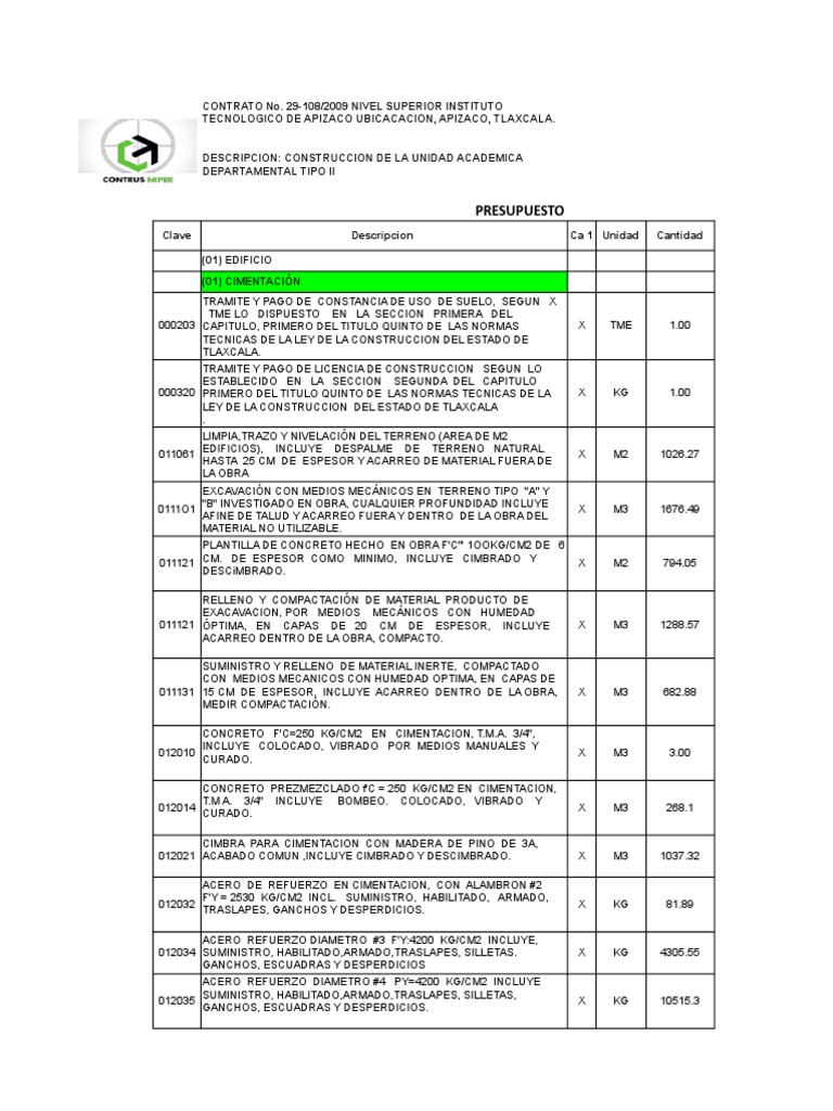 Catalogo Precios y Ma - M.O - Maqu-Actualizados | PDF