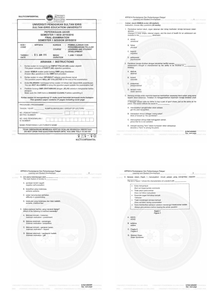 KPP Test | PDF