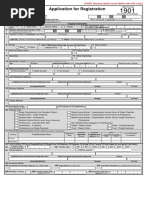 New TIN Application Form | PDF | Taxes