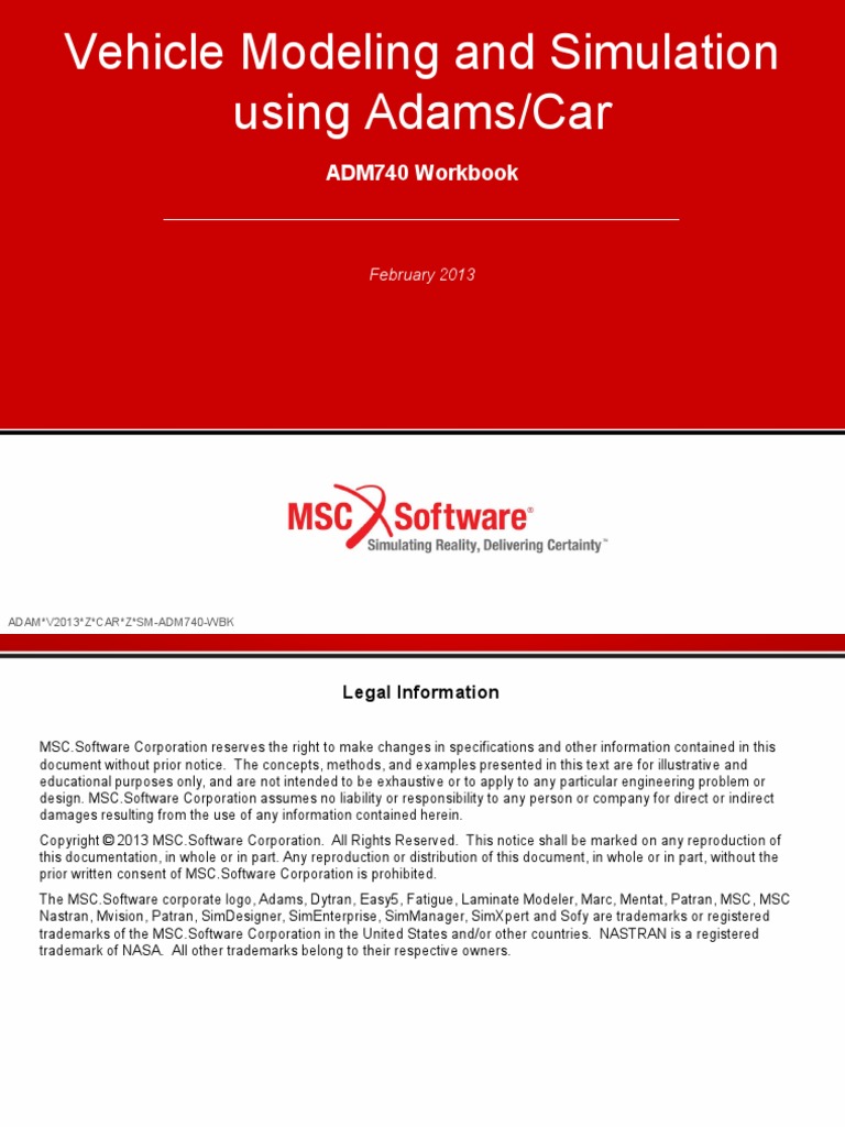 Adams 2013 Training 740 Workbook | PDF | Computer File | Dialog Box