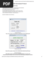 Petroleum Measurement Tables - Astm International PDF | PDF