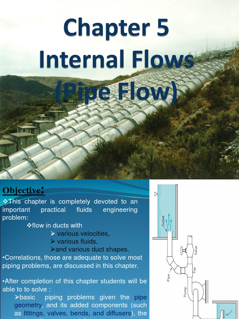 Internal Flows (Pipe Flow) Internal Flows (Pipe Flow) | PDF | Fluid Dynamics | Reynolds Number