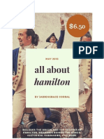 Alexander Hamilton Lyrics | PDF | Hamilton (Musical) | Alexander Hamilton