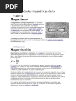 Constantes de Permeabilidad Magnética | PDF | Ciencia y matemáticas