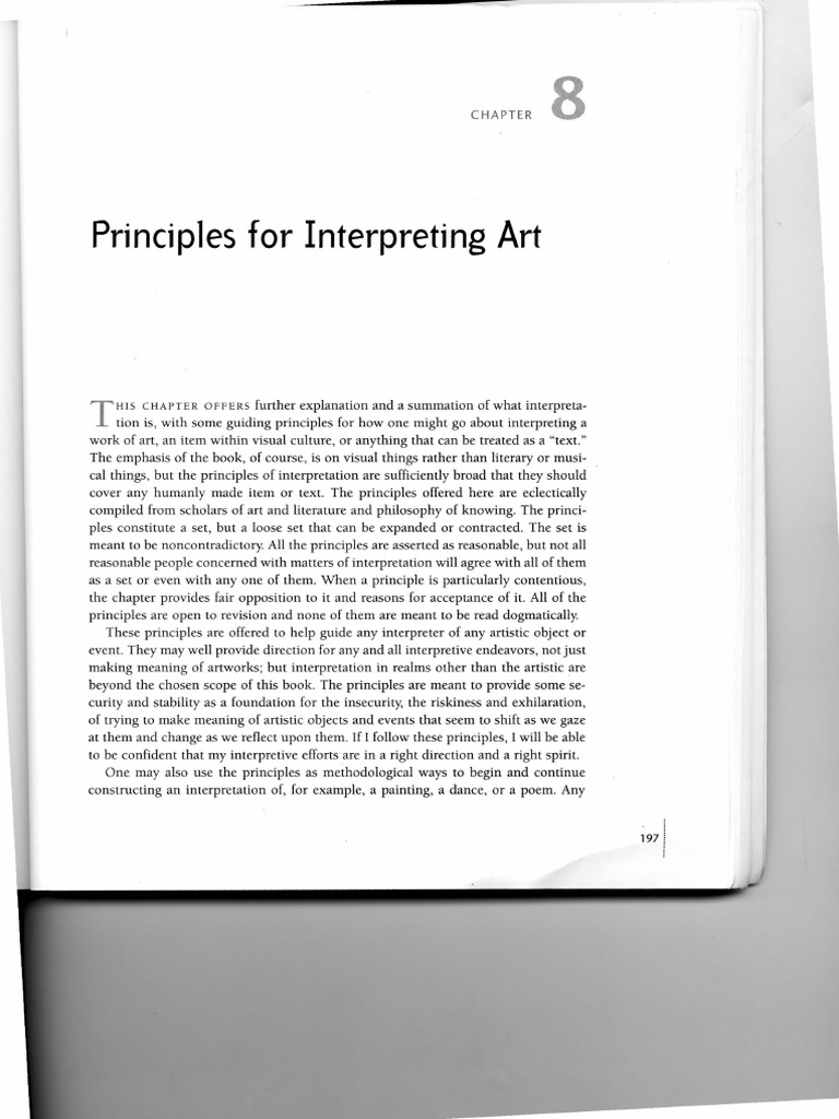 Interpreting Art