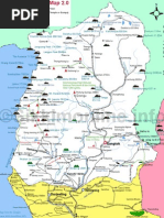 Sikkim Tourist and District Map Guide | PDF