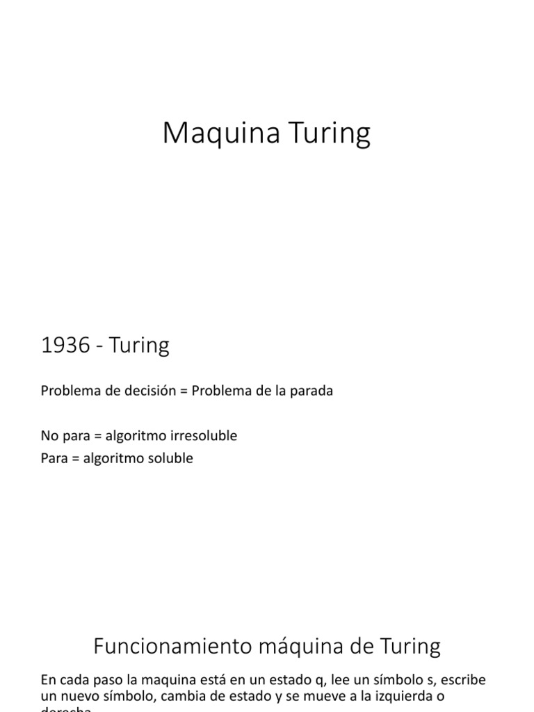 Turing | PDF | Teaching Methods & Materials | Science & Mathematics