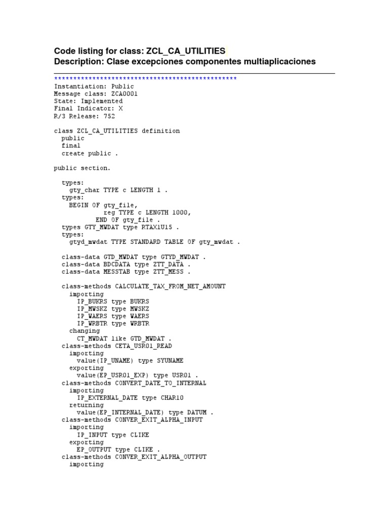 Class-Zcl CA Utilities | PDF | Computing Platforms | Computing