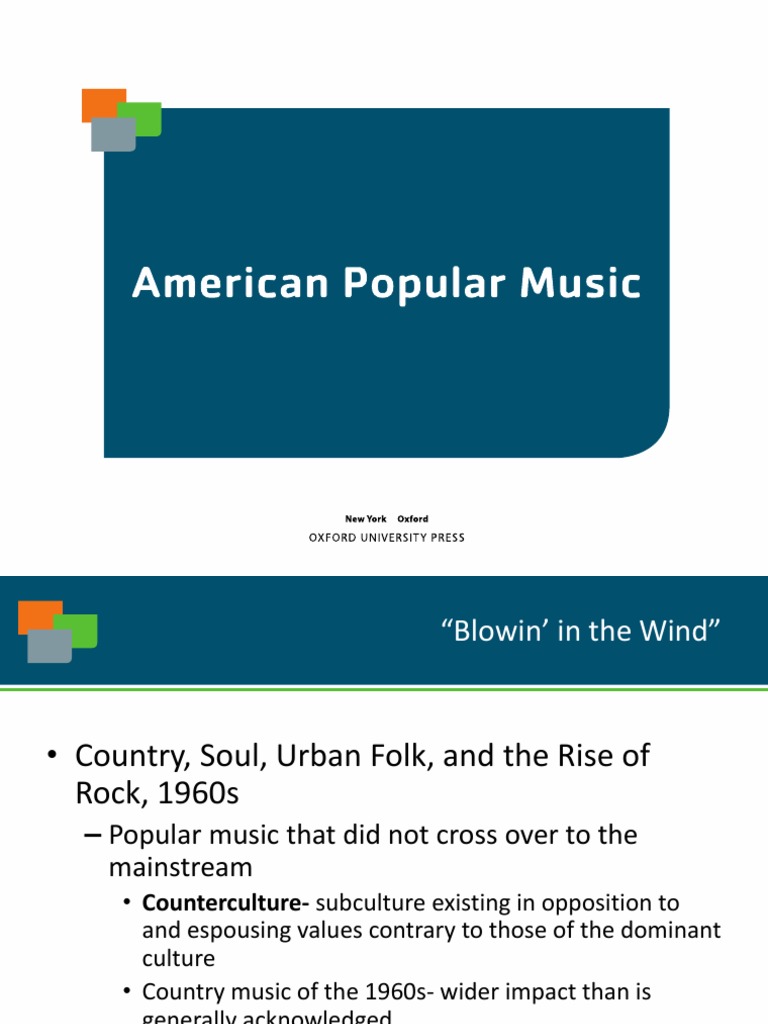 1960s Music: Counterculture & Soul Evolution | PDF | Rock Music | Blues