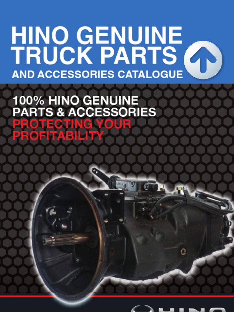 Hino Truck Bus Parts Catalogue | PDF | Truck | Motor Vehicle