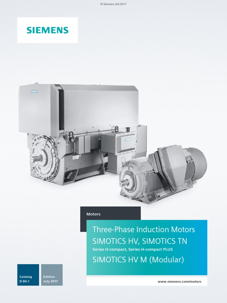 Simotics Medium Voltage Motor Design | PDF | Automation | Air Conditioning