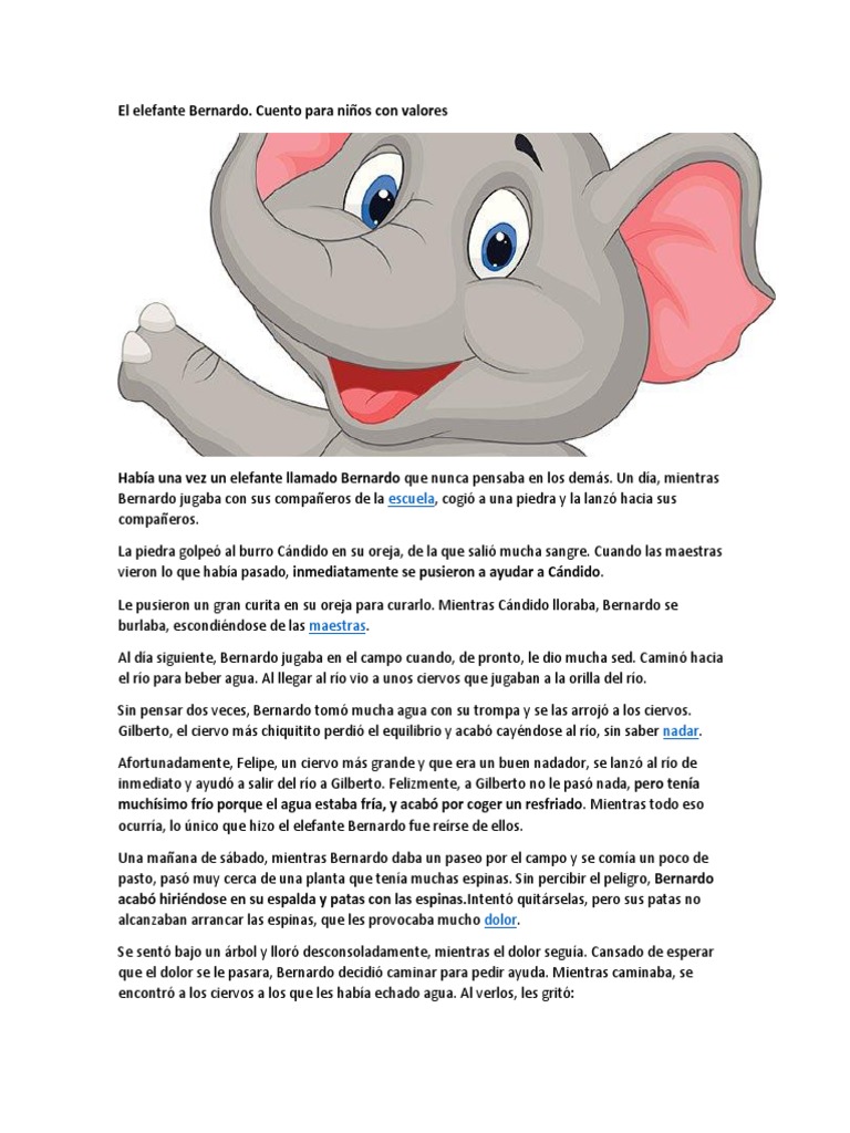 El Elefante Bernardo | Ocio | Naturaleza