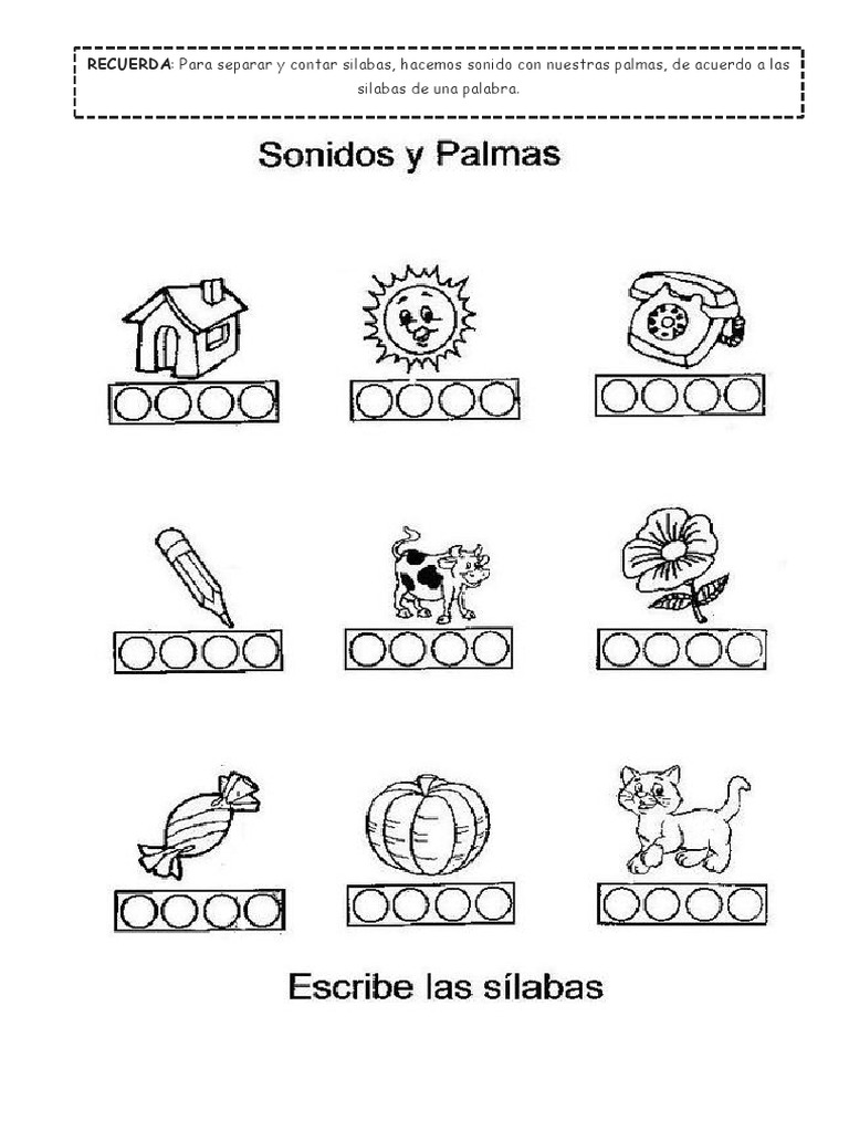 Conteo de Silabas | PDF