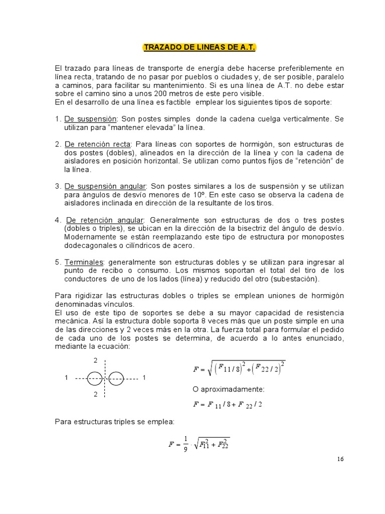 Calculo Mecanico de Lineas de Transmision (Parte 2 de 4) | PDF | Estrés (Mecánica) | Aluminio