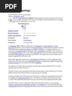 Microsoft Office File Extensions List | PDF | Office Software | Office ...