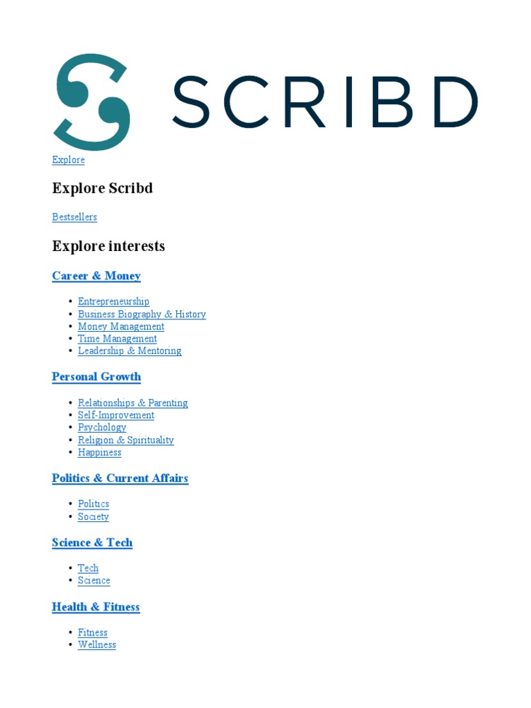 Test PDF | PDF | Scribd | Websites