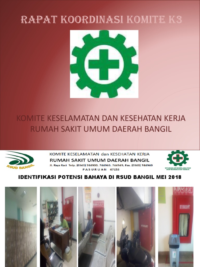 Rapat Komite k3 30mei18 | PDF