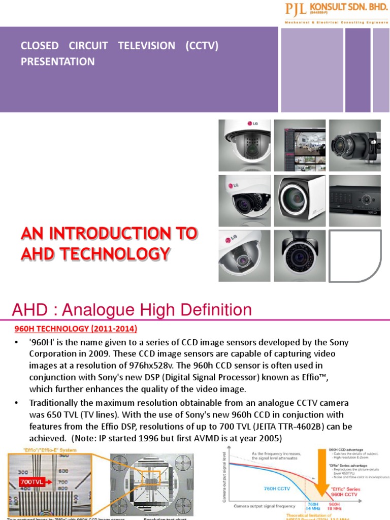 AHD Presentation | PDF | Video | High Definition Television