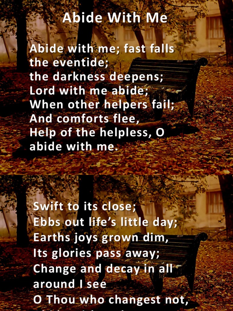 Abide With Me | PDF