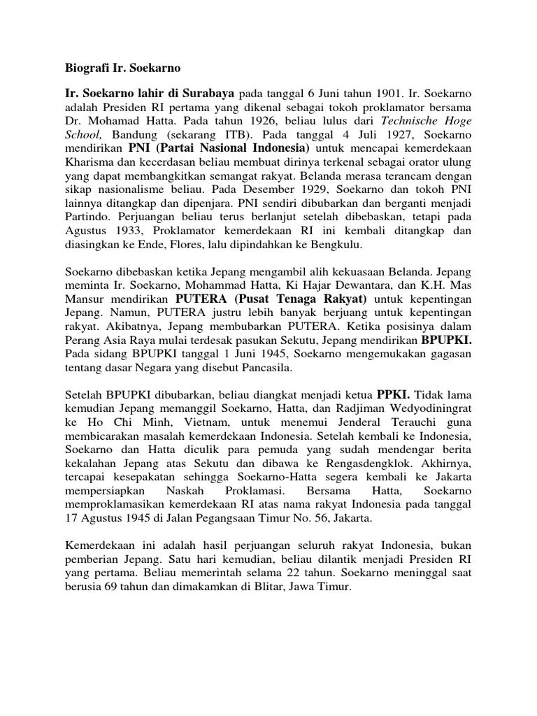 Biografi Tugas Mading | PDF