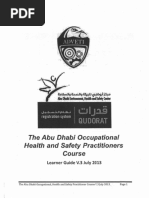 OSHAD SF Code of Practice Overview | PDF