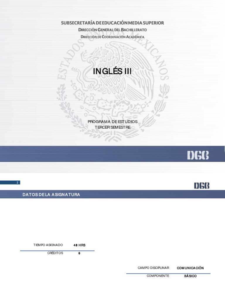 Inglés III | PDF | Comunicación | Maestros