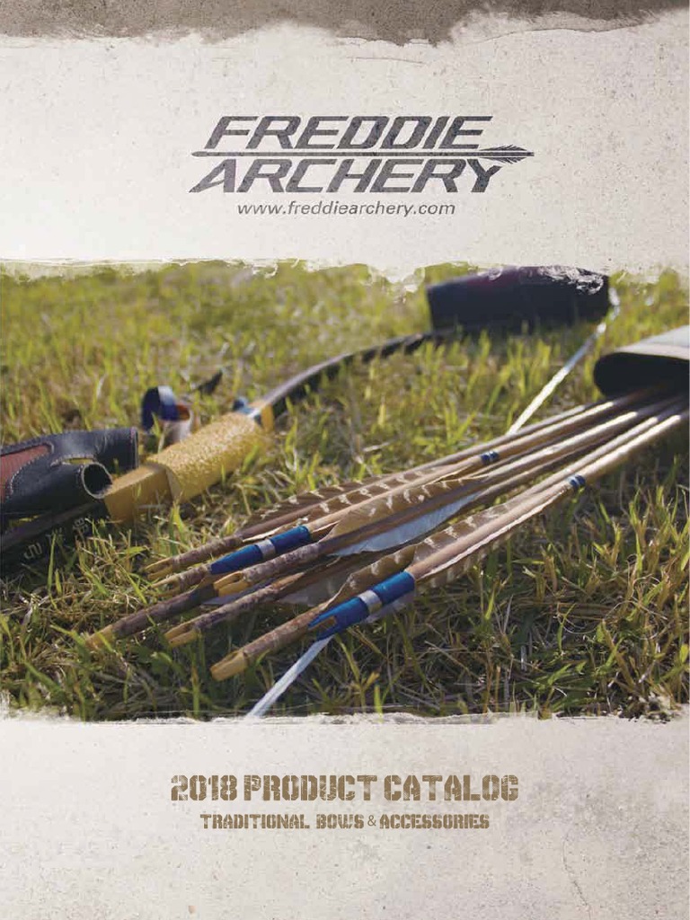 Freddie Archery Catalogue 2018 | PDF | Bow And Arrow | Arrow