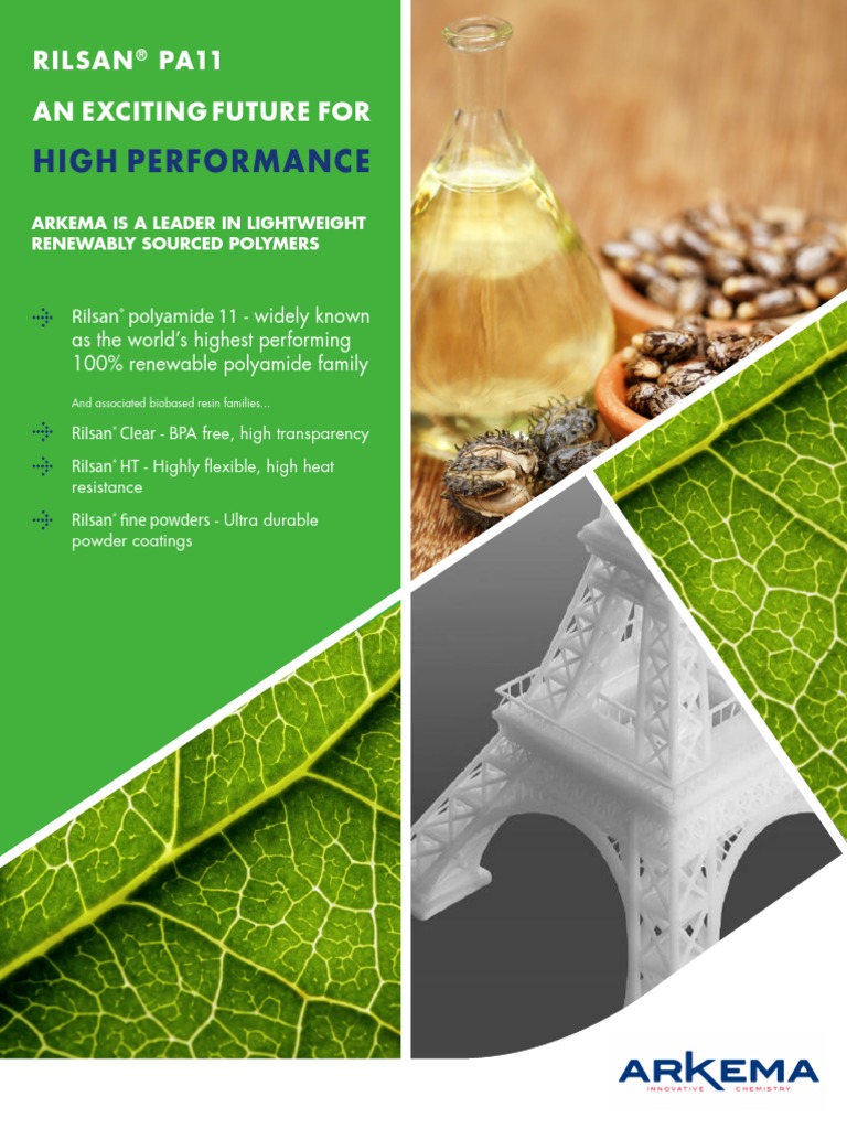 Brochure Rilsan-PA11 2005 | PDF | Strength Of Materials | Sodium Carbonate