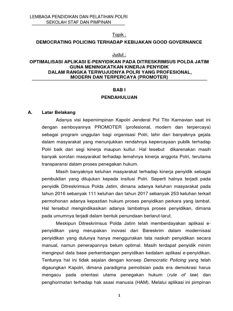 NKP 3 Policing Rev | PDF