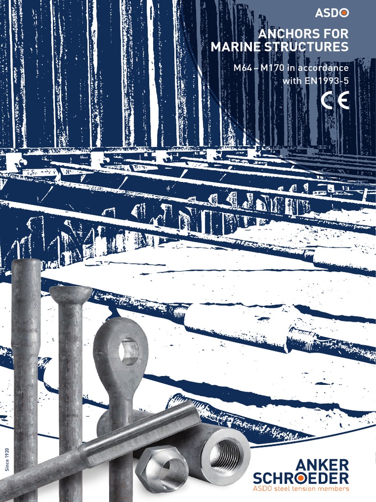 ASDO Marine Tie Rods Overview | PDF | Bending | Anchor