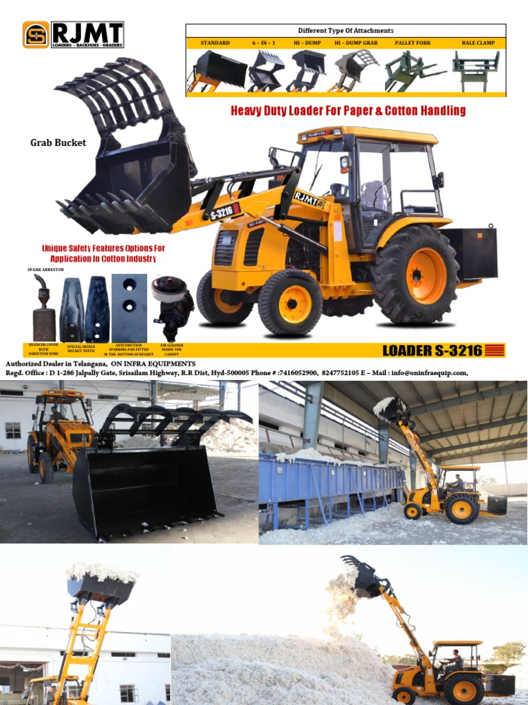 Cotton Loader S 3216 Catalog | PDF | Loader (Equipment) | Transmission ...