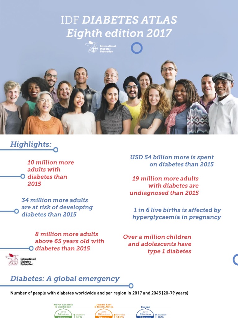 2017 IDF Diabetes Atlas Overview | PDF | Social Science