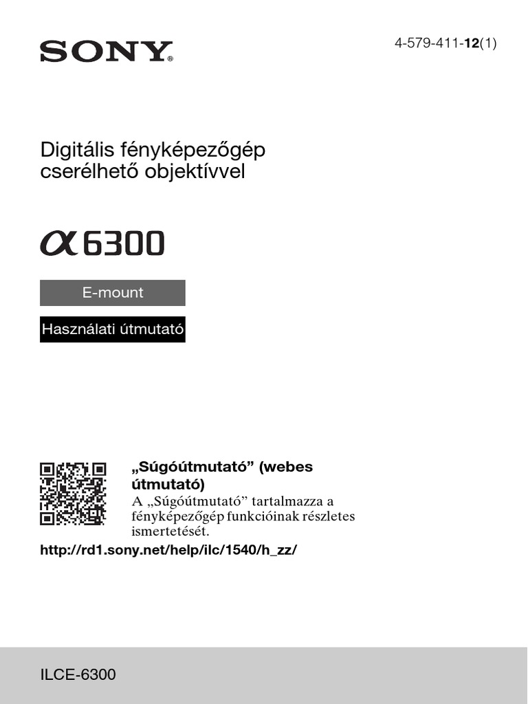 Sony A6300 | PDF