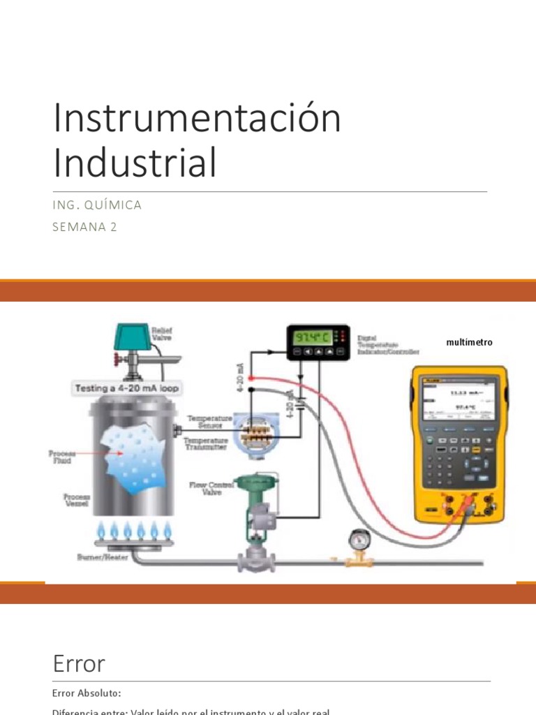 Conceptos Clave en Instrumentación Industrial | PDF | Medición ...