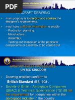 Aircraft Drawings Basics | PDF
